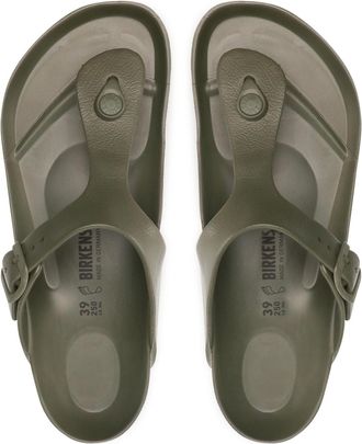 Birkenstock Zehentrenner Birkenstock Gizeh EVA 1019143 Grün