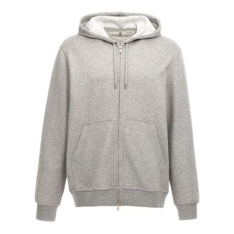 Brunello Cucinelli Double Cloth Sweatshirt - - Sweatshirts & Hoodies - Herren - Grau - S
