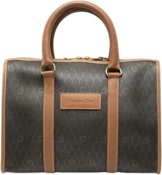 Dior Sac Boston Pre-owned - Femme - Pre-owned - Brun - Taille: ONE Size