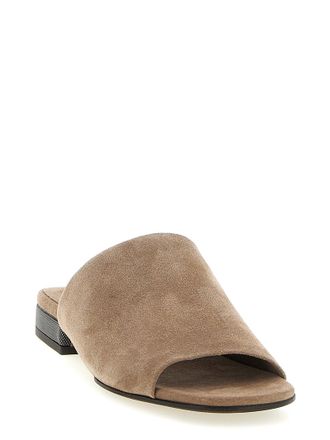 Brunello Cucinelli Monile Sandals - Beige