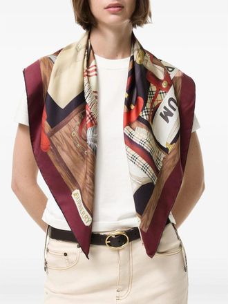 Burberry Heritag Scarf - Red