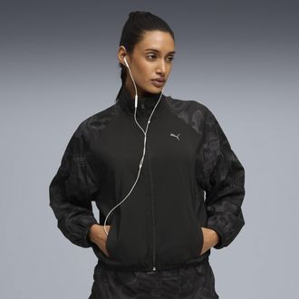 Puma Veste de training d&eacute;contract&eacute;e PUMA League Femme, V&ecirc;tements, Noir, XS