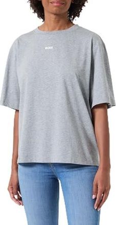 BOSS C_ Enis_Small_Logo Jersey, Silver, M Women