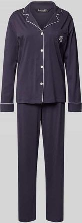 Lauren Ralph Lauren Pyjama aus Baumwoll-Modal-Mix