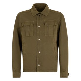 Herno Hemd mit aufgesetzten Taschen - - Jackets - Herren - Gr&uuml;n - 2XL