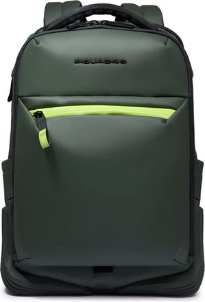 Piquadro Homme, Sacs, Vert, Taille: ONE Size Corner Special Backpack