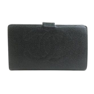 Chanel Pre-owned Leder Portemonnaie - - Pre-owned - Damen - Schwarzk - ONE SIZE