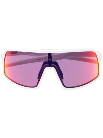 Oakley lunettes de soleil Sutro &agrave; monture oversize - Blanc