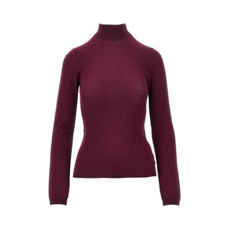 Jil Sander Wool sweater with back slash Woman 40
