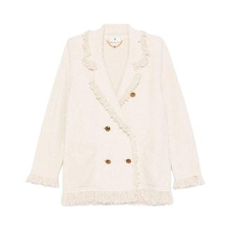 Elisabetta Franchi Blazers - - Jackets - Damen - Wei&szlig; - S