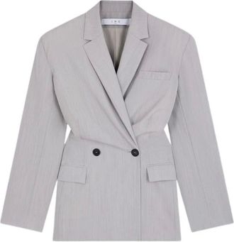 Iro Iro, Femme, Vestes, Gris, Taille: 40 FR Veste Sunrise