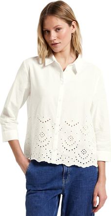 Street One SOL_LTD QR Shirtcollar blousew Rising shiffley Off White 40