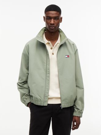 Tommy Jeans Blouson TOMMY JEANS TJM ESSENTIAL, Herren, Gr. XXL, gr&uuml;n (spring olive), Web, Obermaterial: 100% Polyester. Futter: 100% Polyester, normal, elastische