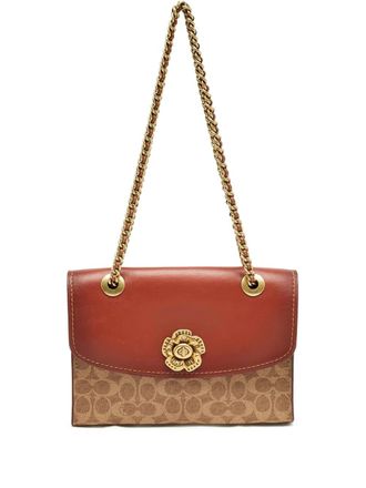 Coach Parker Schultertasche - Braun