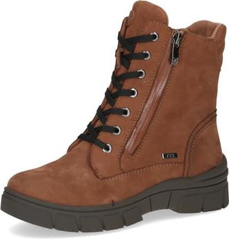 Caprice Femme Damen 9-26235-41 Botte Tendance, Cognac Nubuc, 37 EU