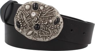 MGM Damen Powerful G&uuml;rtel, per pack Schwarz (schwarz 01), 80| 80| 6621 (Herstellergr&ouml;&szlig;e: 80)