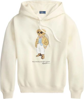 Polo Ralph Lauren Femme, Sweatshirts et sweats &agrave; capuche, Beige, Taille: 38 FR Polo Ralph Lauren Sweaters