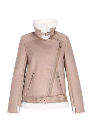 Faina Jacke Damen Taupe
