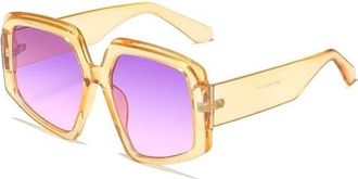 Generic Lunettes De Soleil Dext&eacute;rieur &Agrave; Grande Monture For Hommes, For Les D&eacute;placements Quotidiens, Vacances Et La Conduite(Brown)