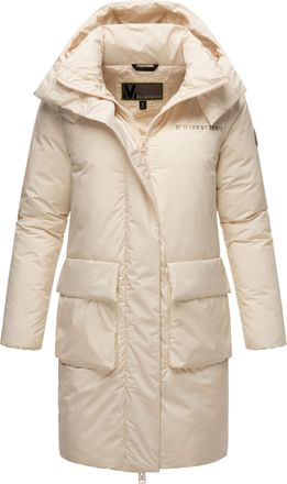 Marikoo Damen Winterjacke mit Magnetverschluss & Kapuze - Nanami