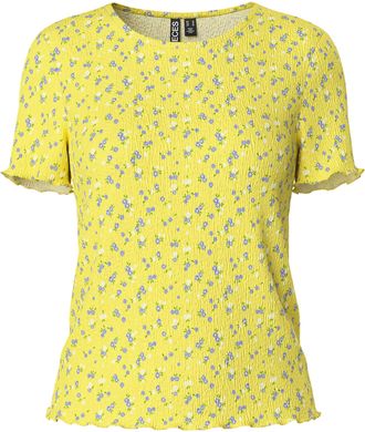 Pieces Pcflora Ss O-Neck Top Bc