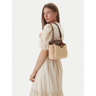 DKNY Handtasche DKNY Willa Mini Satchel R61DOJ07 Beige