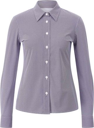 Caliban Skin Like Hemdbluse mit Muster