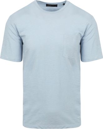 Marc O'Polo Herren T-Shirt M23217651238 Homestead Blue XL