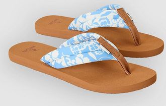 Rip Curl Freedom Plush Bloom Open Toe Sandalen sky blue