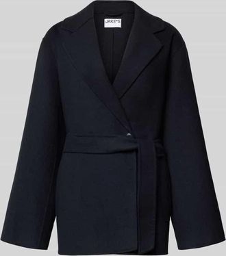 Jake*s Casual Jacke mit Viskose-Anteil in Wickel-Optik