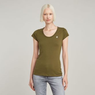 G-Star Slim Top - Gr&uuml;n - Damen