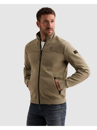 PME Legend Sweatjacke Seitliche Rei&szlig;verschlusstaschen, vordere Passe mit dezenten Ziern&auml;hten