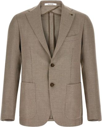 Tagliatore Homme, Vestes, Brun, Taille: 5XL Blazer Montecarlo