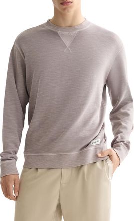 Scotch & Soda G/D Strukturiertes Sweatshirt, Gull 050, XL