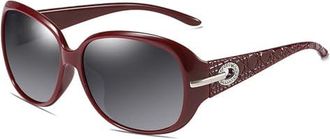 Generic Lunettes de soleil polarisées surdimensionnées UV400 tendance pour femmes 2026 2024, A3, Taille unique