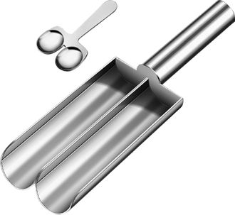 Generic Fleischb&auml;llchenform - Dreifache Fleischb&auml;llchenmaschine, Manuelle Fleischb&auml;llchenmaschine aus Edelstahl f&uuml;r den Heimgebrauch | Edelstahl Manuelle Flei