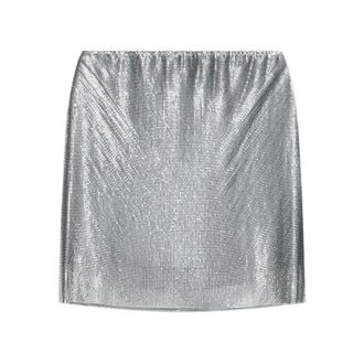 Versace Sequin-embellished Mini Skirt