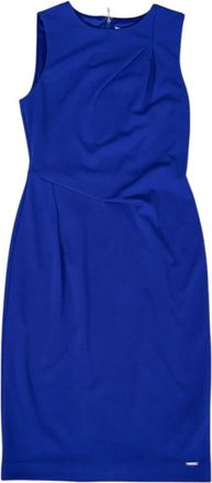 Calvin Klein Femme, Robes, Bleu, Taille: 38 FR Short Dress