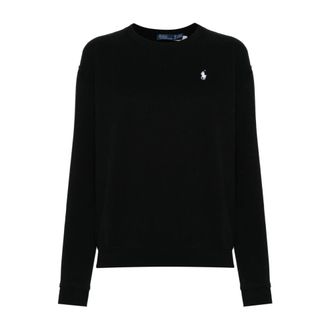 Polo Ralph Lauren Damen, Sweatshirts & Hoodies, Schwarzk, SGröße