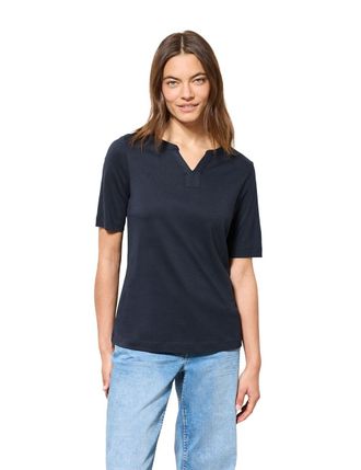 Cecil Damen B323130 T-Shirt, Universal Blue, XL