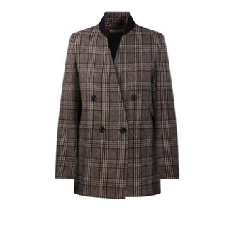 Max Mara Veste Coqueline Montpellier - Femme - Vestes - Brun - Taille: 40 FR