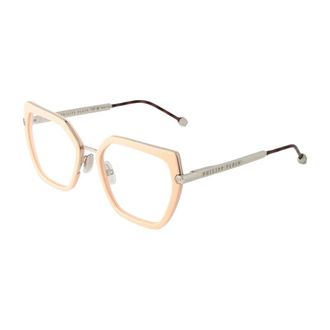Philipp Plein Rechteckige Rosefarbene Optische Brillen mit Demogl&auml;sern - - Accessories - Damen - Rosa - ONE SIZE