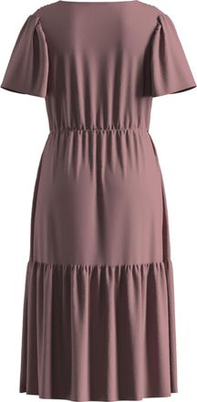 QS by s.Oliver Viskosekleid mit All-Over-Print