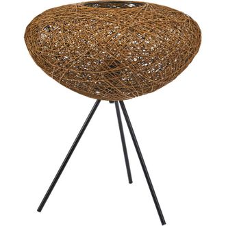 Osram Decor Paper Drop Table Lampe &agrave; poser d&eacute;corative en papier et m&eacute;tal, 395 mm, avec culot E27, IP20, beige