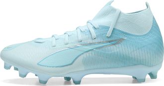 Puma ULTRA 5 MATCH+ LIGHT UP FG/AG Fu&szlig;ballschuhe Damen, Schuhe, Blau, 39