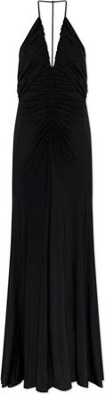 Self Portrait Femme, Robes, Noir, Taille: 36 FR Jersey Maxi Dress