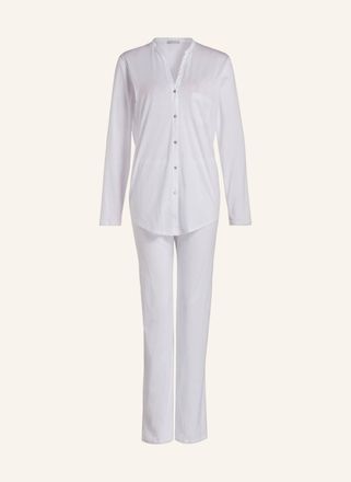 Hanro Schlafanzug Cotton Deluxe weiss