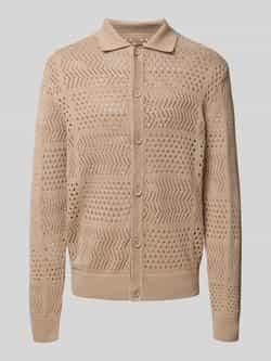 Mc Neal Cardigan mit Lochmuster