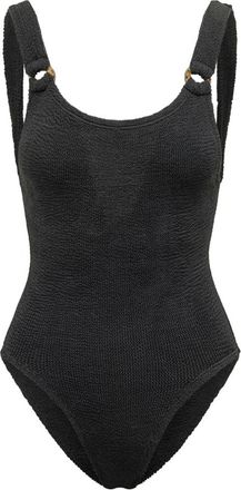 Hunza G Femme, Maillots de bain, Noir, Taille: ONE Size Domino Swim