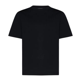 Brunello Cucinelli Homme, Tops, Noir, Taille: 4XL T-shirt ras du cou